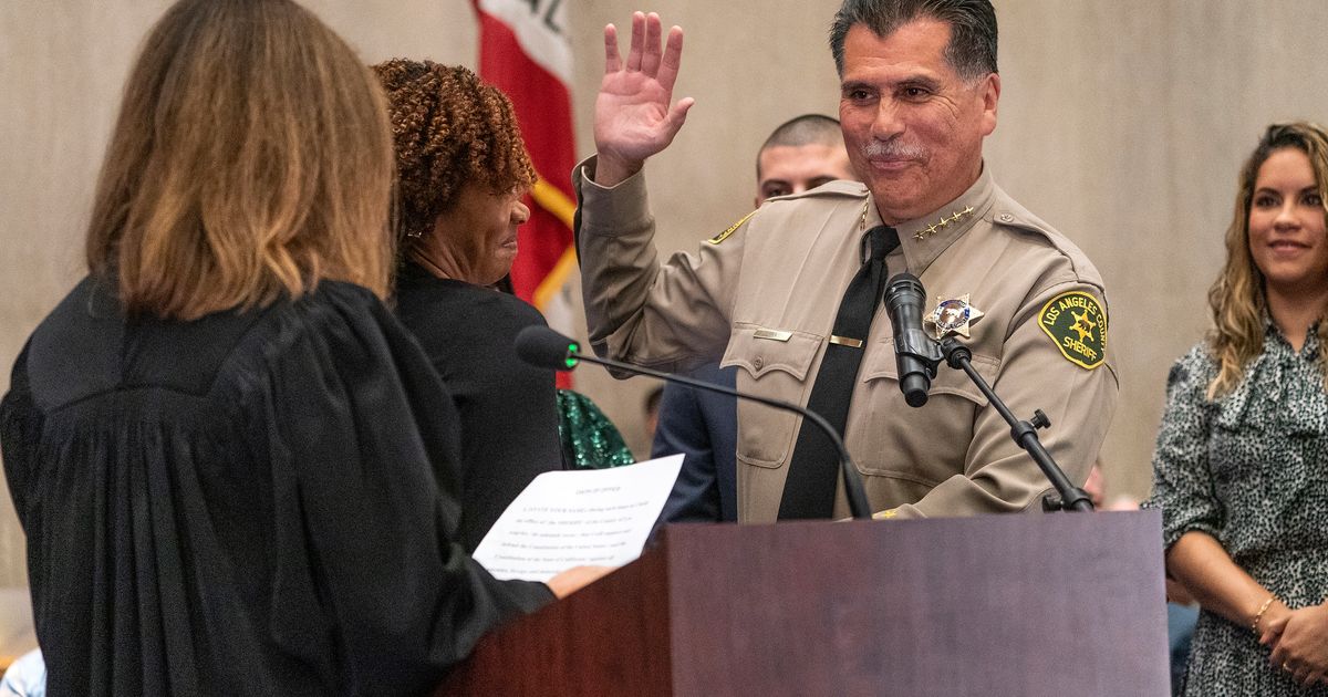 New LA sheriff vows accountability, integrity for department | The ...