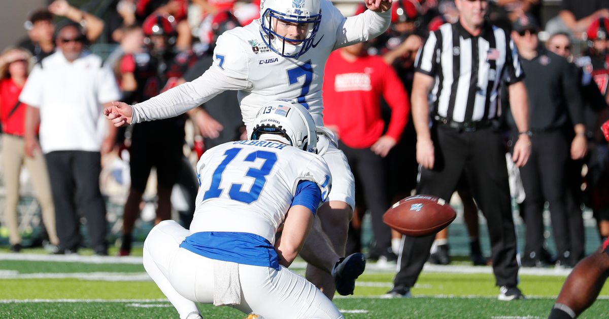 Middle Tennessee beat San Diego State 25-23 in Hawaii Bowl | The ...