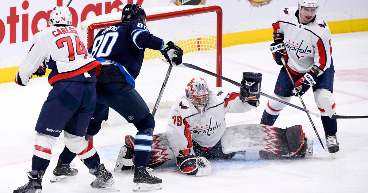 Capitals defeat Jets 5-2 behind four-goal second period | The Seattle Times