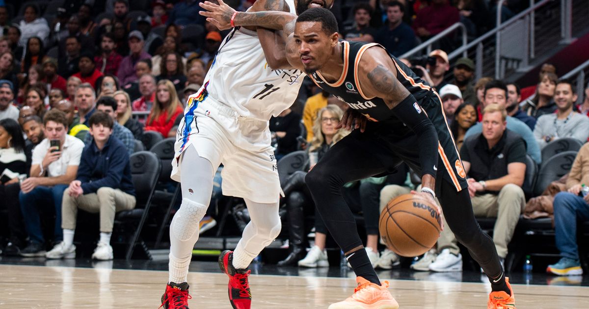 Nets win 10th straight, beating short-handed Hawks 108-107 | The ...