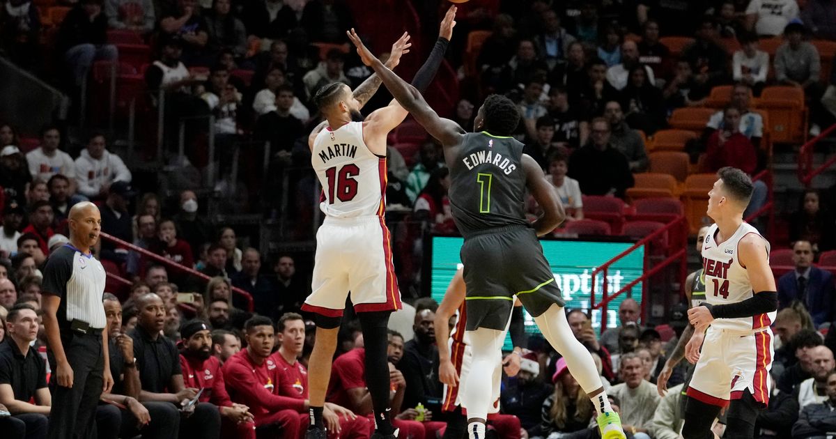 Heat hold off Timberwolves 113-110, get back to .500 mark | The Seattle ...