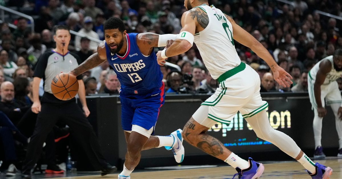 Leonard, George lead Clippers over NBA-best Celtics, 113-93 | The ...
