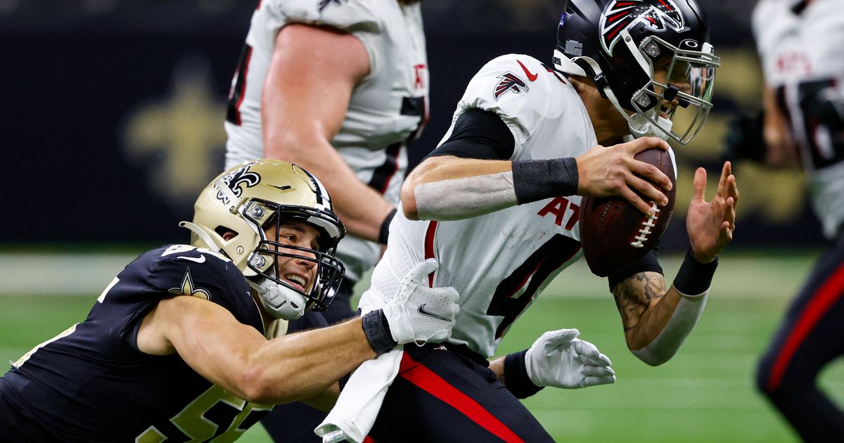 Falcons QB Ridder delivers mixed results in debut as starter | The ...