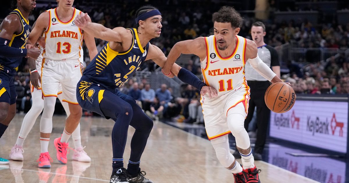 Hawks’ Young sidelined with calf contusion, out vs. Nets | The Seattle ...