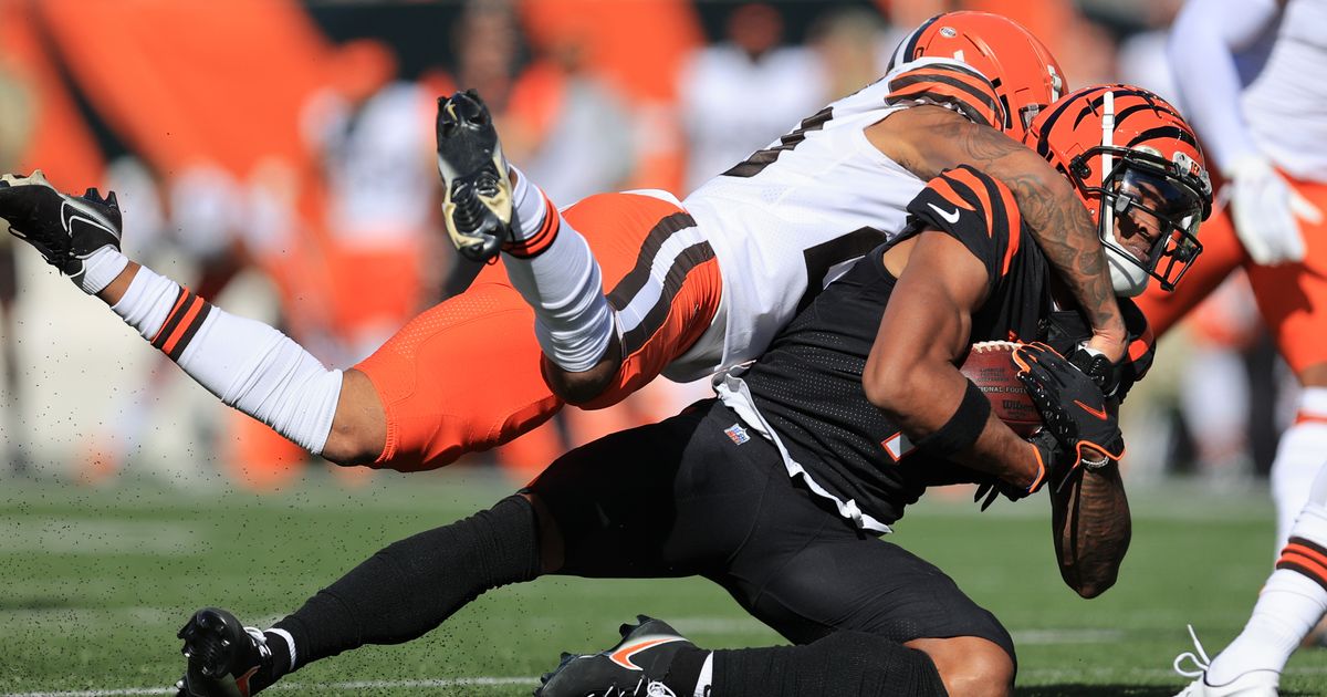 Browns DBs eager to catch up with Bengals chatty WR Chase | The Seattle ...