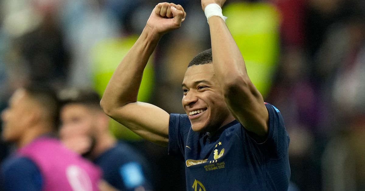 Mbappé laughs, shows his joy as World Cup history beckons | The Seattle ...