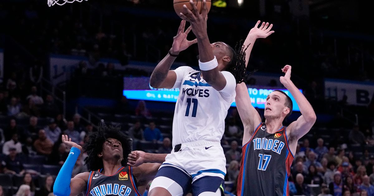 Reid scores 28 as Timberwolves top Thunder, snap 3-game skid | The ...