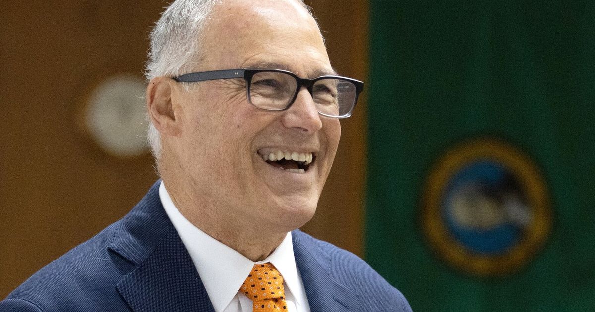 Gov. Jay Inslee addressed WA lawmakers. Watch it here | The Seattle Times