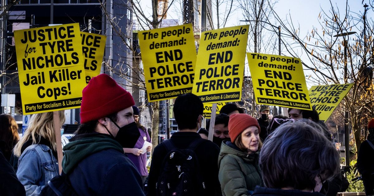 Seattle protesters rally against police violence where pedestrian was ...