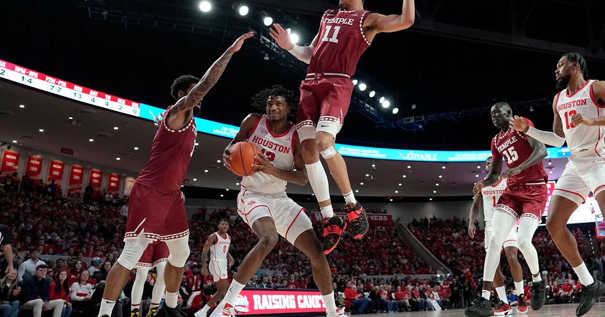 Dunn scores 16, Temple defeats No. 1 Houston 56-55 | The Seattle Times