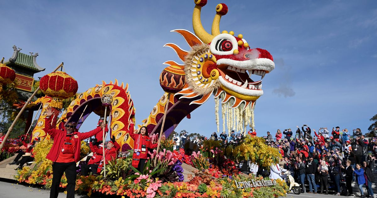 Rose Parade avoids California rain as it welcomes New Year | The ...