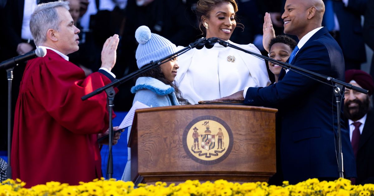 Wes Moore sworn in as Maryland’s first Black governor | The Seattle Times