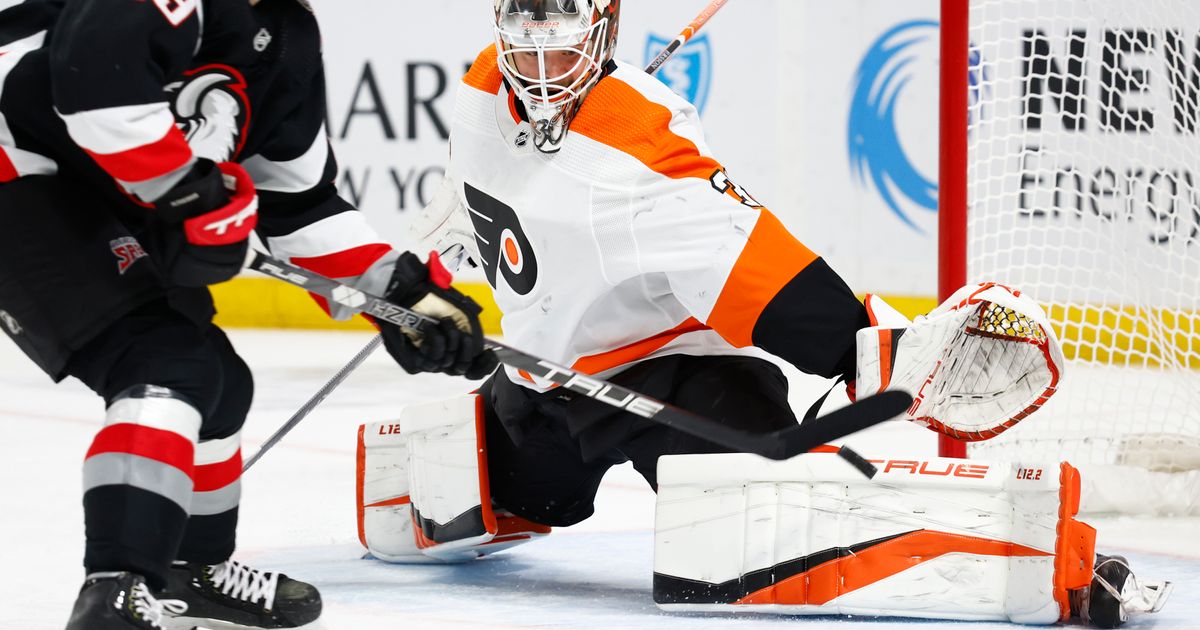 Ersson gets first career NHL shutout as Flyers beat Sabres | The ...