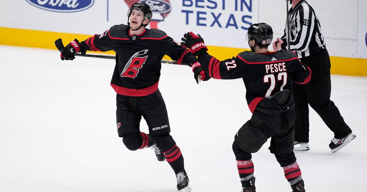 Hurricanes top Stars in OT to win matchup of 1st-place teams | The ...