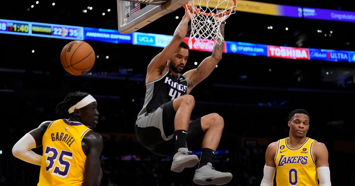 Kings beat Lakers 116-111 for 5th straight victory | The Seattle Times