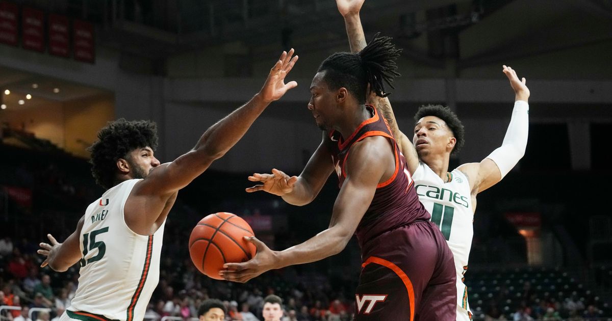Pack’s late flurry lifts No. 23 Miami past Va Tech, 92-83 | The Seattle ...