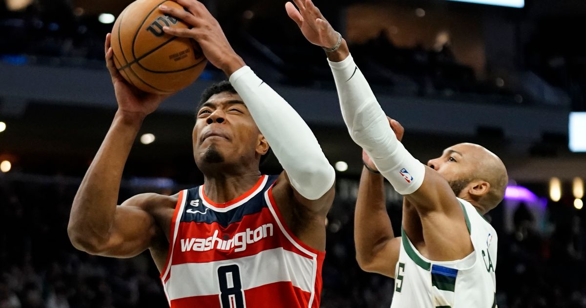 Wizards cruise past short-handed Bucks 118-95 | The Seattle Times