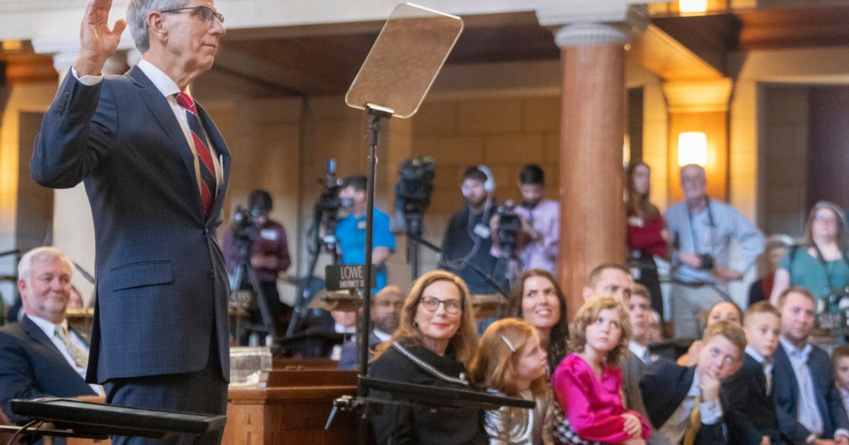 Republican Jim Pillen sworn in as 41st governor of Nebraska | The ...