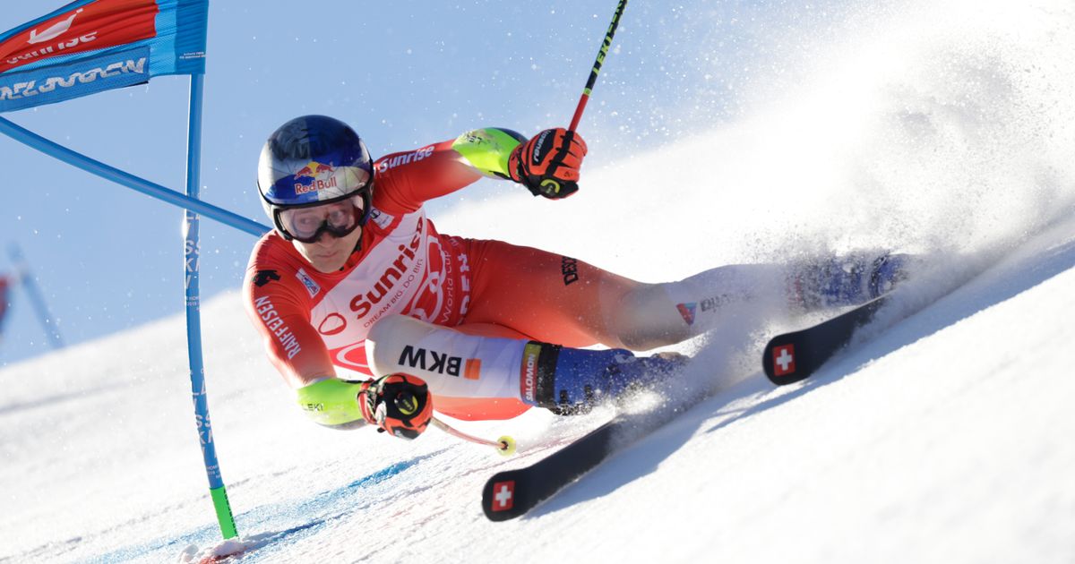 Swiss ace Marco Odermatt wins World Cup giant slalom | The Seattle Times