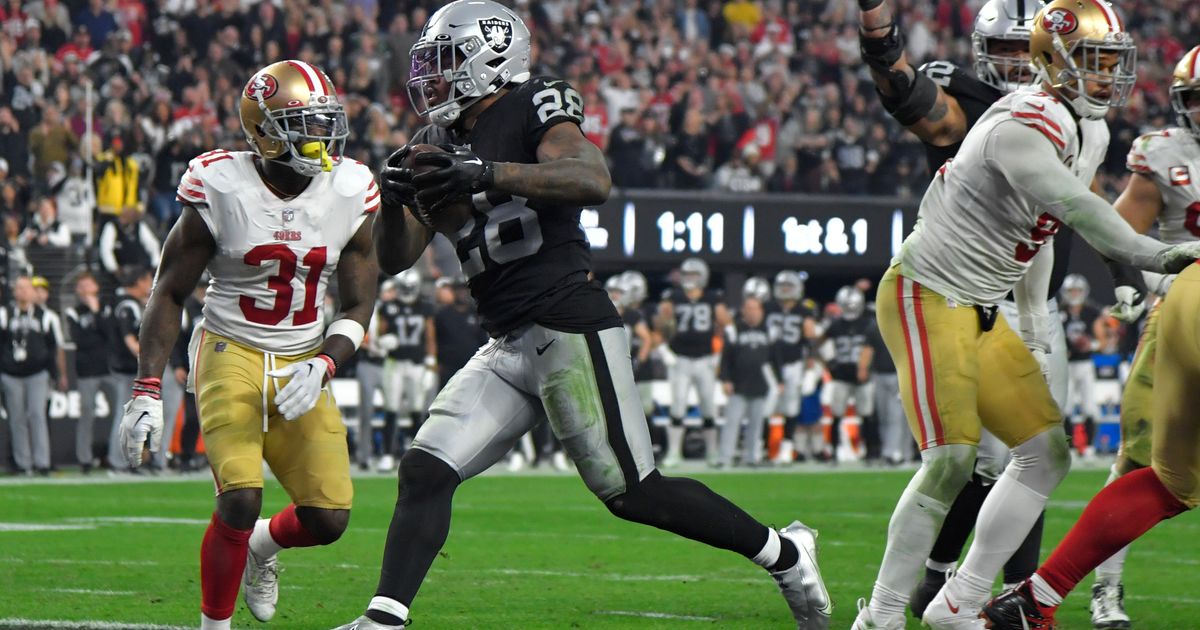 Raiders’ Jacobs produces through pain, could do so again | The Seattle ...