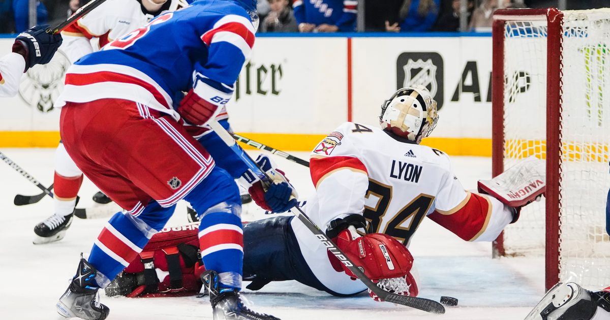 Zibanejad, Shesterkin lead Rangers past Panthers 6-2 | The Seattle Times