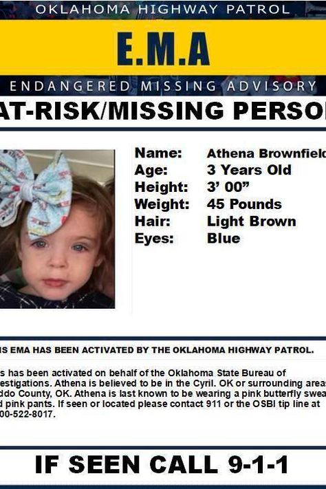 Man Faces Murder Charge In Case Of Missing Oklahoma Girl 4 The