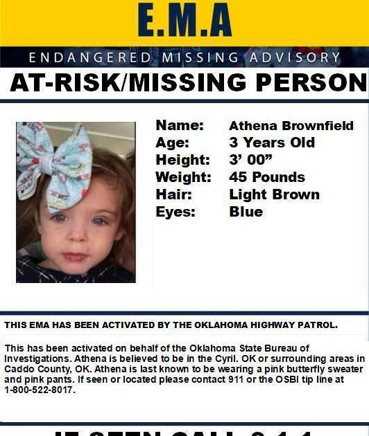 Man faces murder charge in case of missing Oklahoma girl, 4 | The ...
