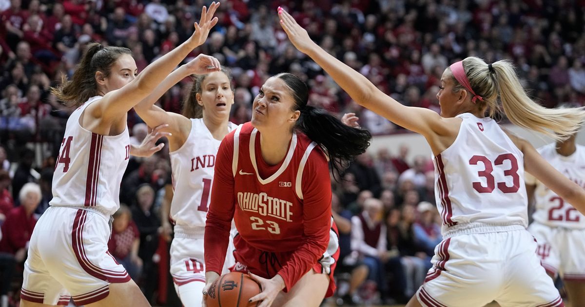 Holmes, Garzon lead No. 6 Indiana women past No. 2 Ohio St | The ...