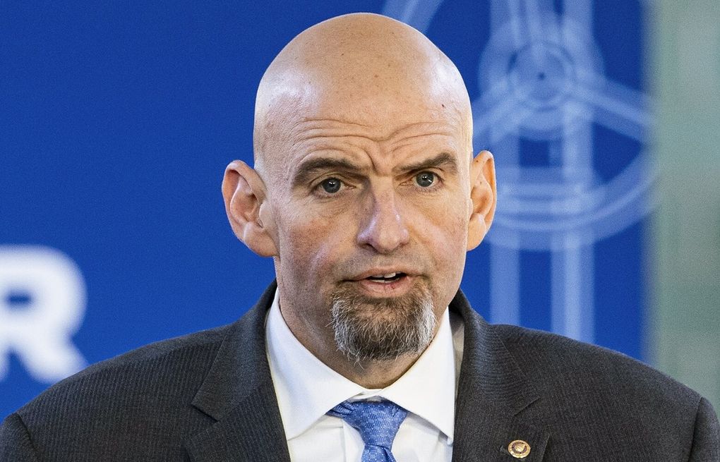 John Fetterman, Recovering After Stroke, Labors to Adjust to Life in ...