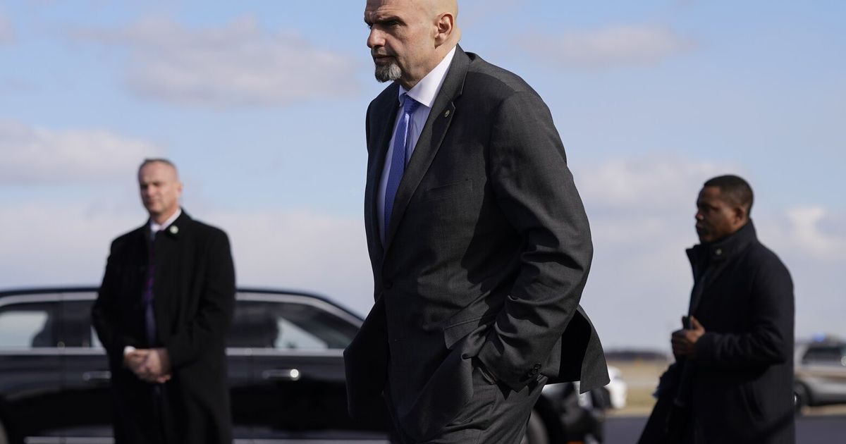 Fetterman draws praise for getting help for depression | The Seattle Times