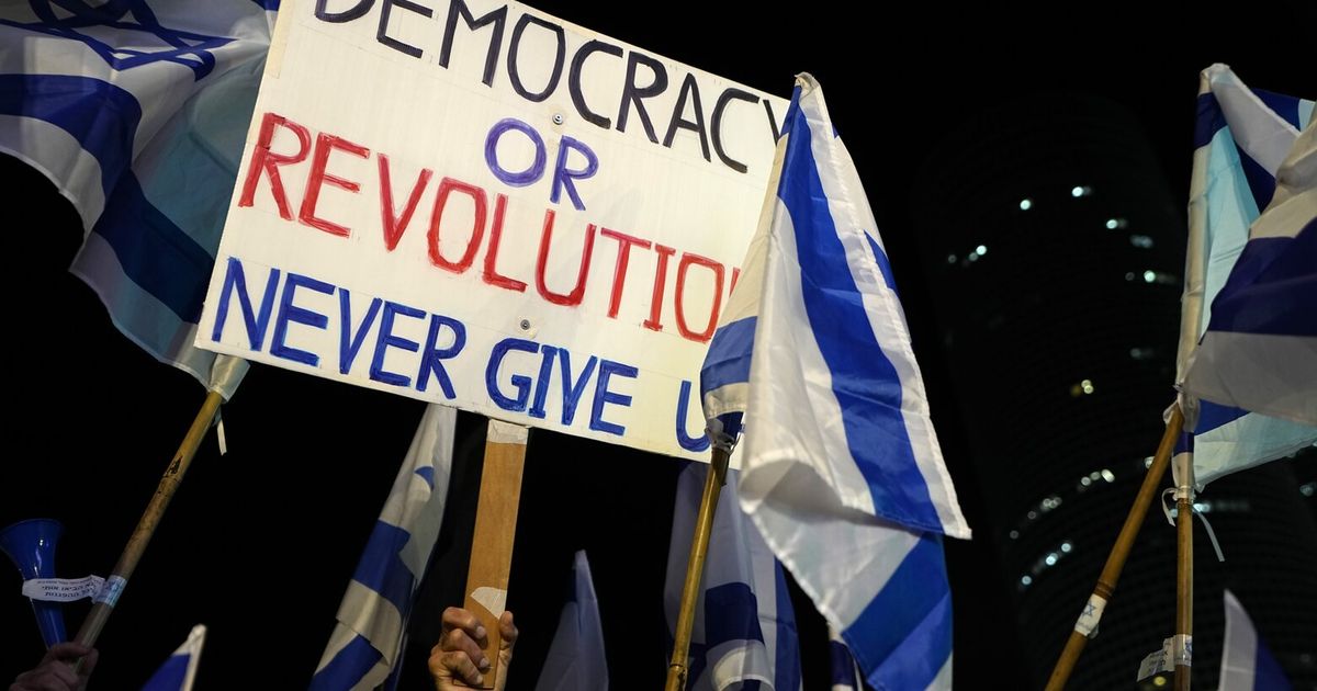 Mass protests in Israel as controversial overhauls advanced | The ...