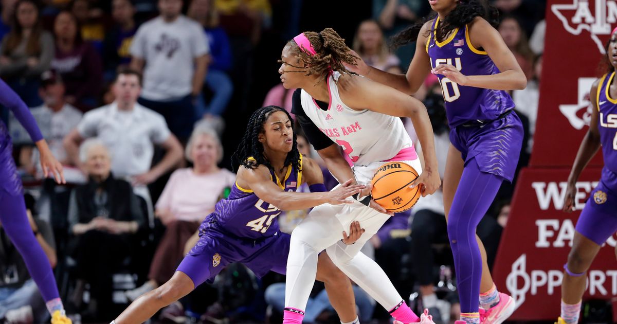 Reese’s double-double helps No. 3 LSU beat Texas A&M 72-66 | The ...