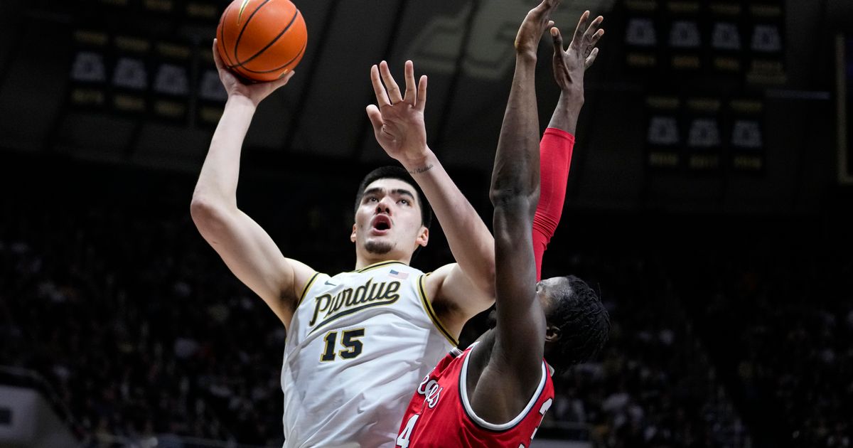Edey has 21st double-double as No. 3 Purdue tops Ohio State | The ...