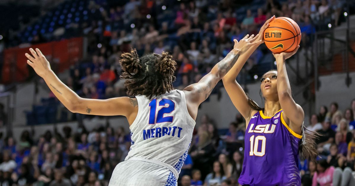 Reese, Carson net 25, No. 5 LSU women top Florida 90-79 | The Seattle Times