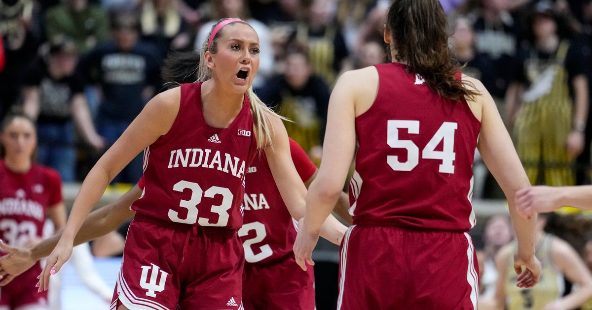 Parrish, No. 4 Indiana women turn back Purdue, record crowd | The ...