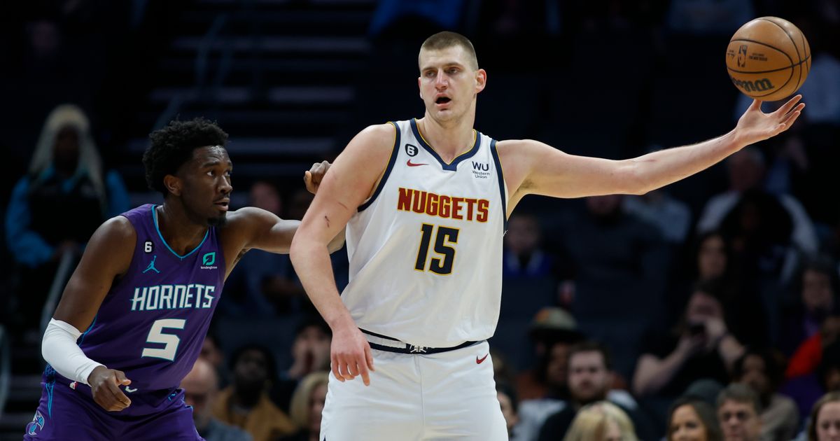 Jokic carries short-handed Nuggets past Hornets 119-105 | The Seattle Times