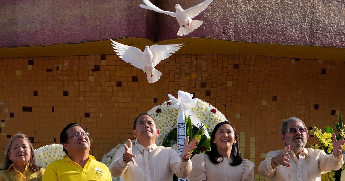 Philippines marks 1986 revolt with dictator’s son as leader | The ...