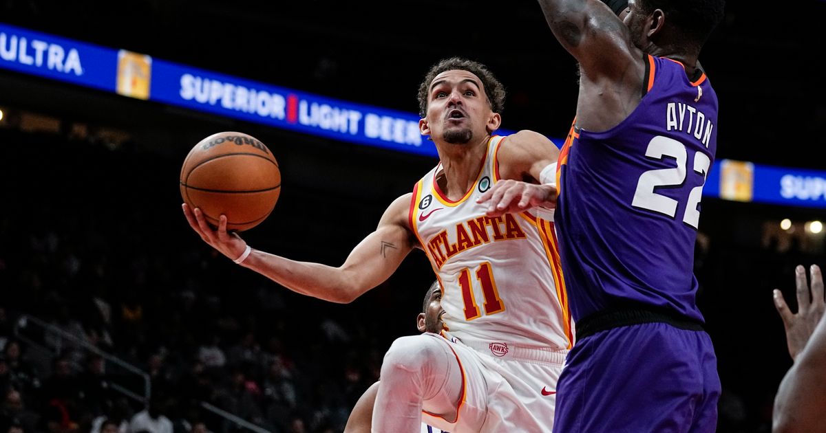 Young scores 36 as Hawks beat short-handed Suns 116-107 | The Seattle Times