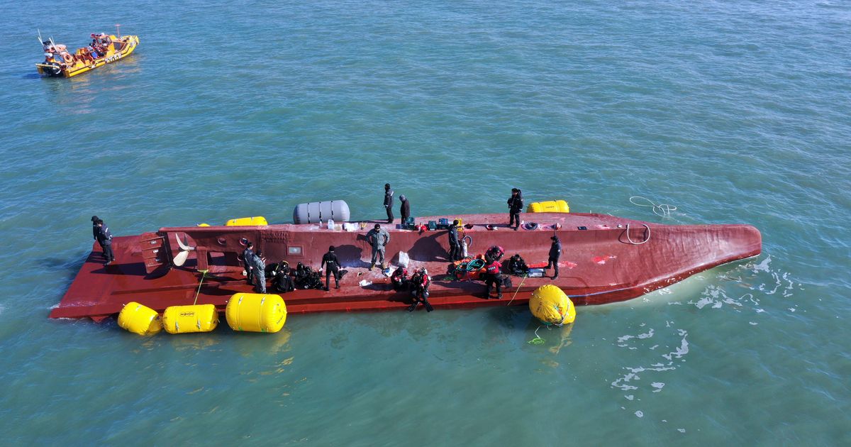 9 missing after fishing boat capsizes in South Korea | The Seattle Times