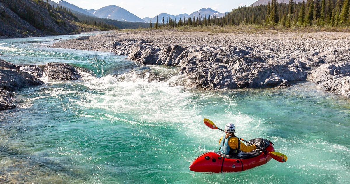Packrafting allows you to carry a 3-pound boat into the wilderness ...
