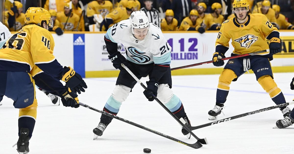 Photos: Kraken vs. Predators hockey | The Seattle Times