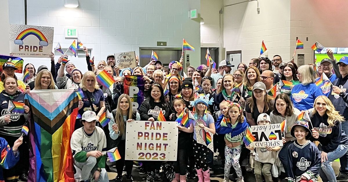 ‘We can’t wait any more’: Fans organize Pride Night at Seattle T-birds ...