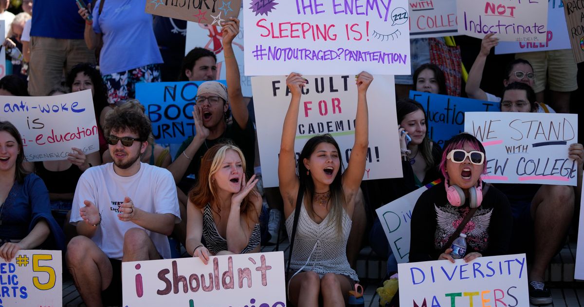 A college in upheaval: War on ‘woke’ sparks fear in Florida | The ...