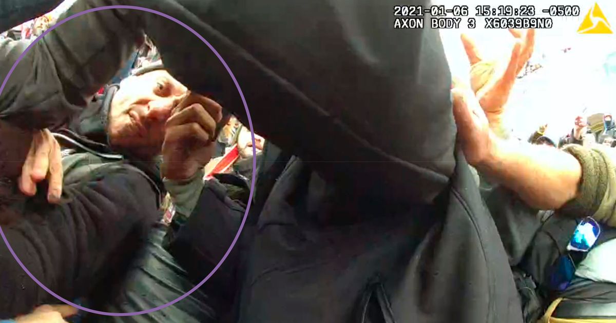 Capitol rioter guilty of stealing badge from beaten officer | The ...