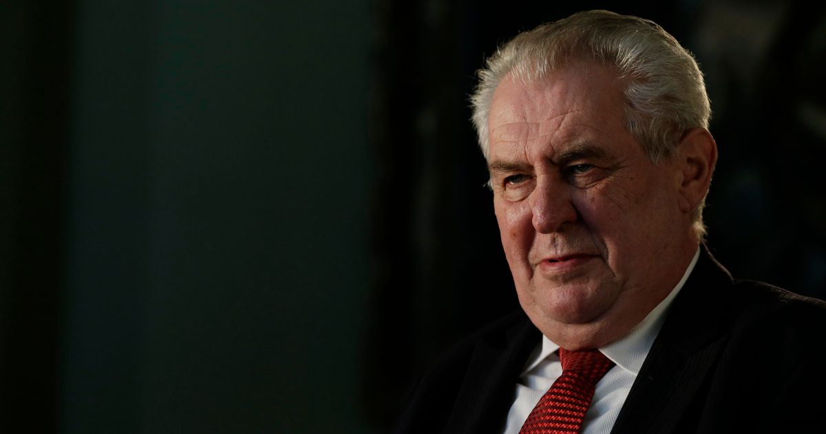 Czech President Milos Zeman leaves, opponents celebrate | The Seattle Times