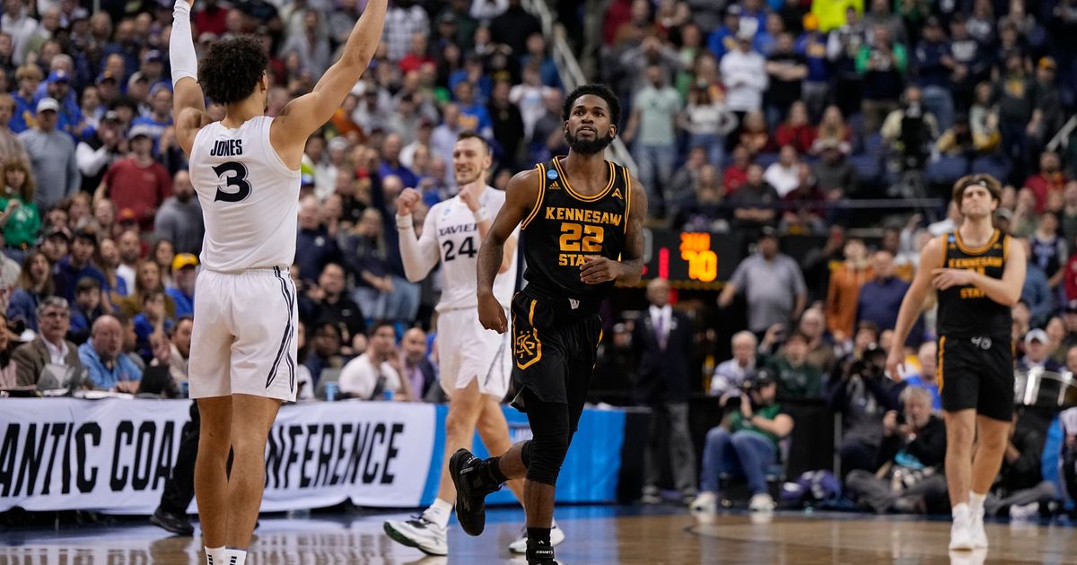 Nunge’s block seals Xavier’s win over Kennesaw St in NCAAs | The ...