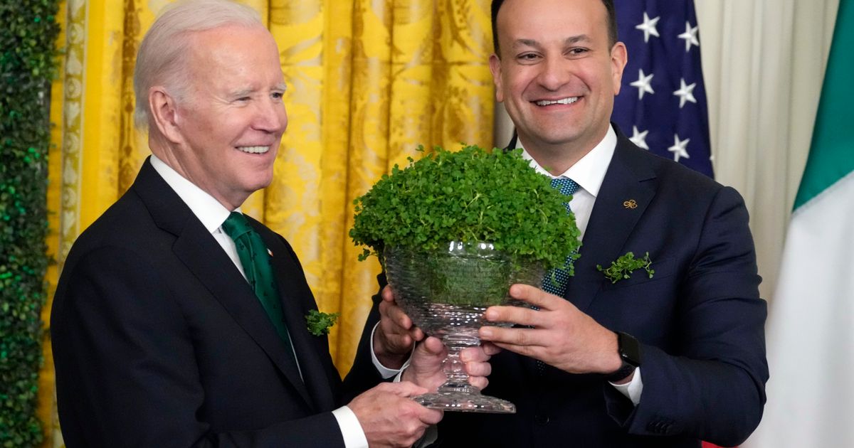 Biden cheers for Irish bonds, unity on St. Patrick’s Day | The Seattle ...