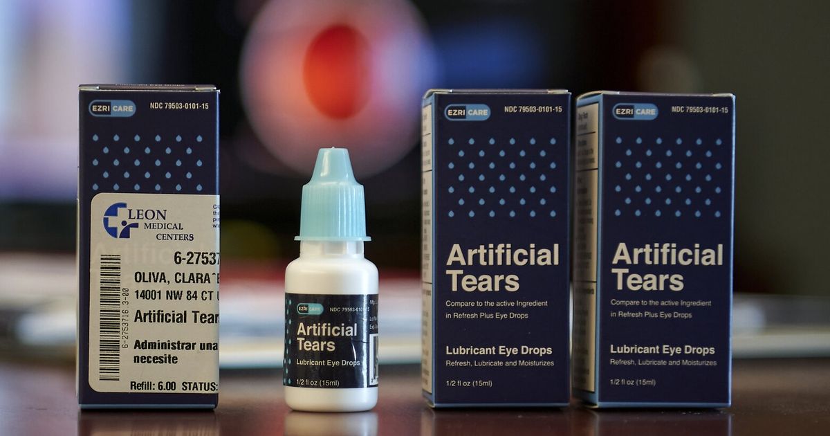 Drug-resistant bacteria tied to eyedrops can spread person to person ...