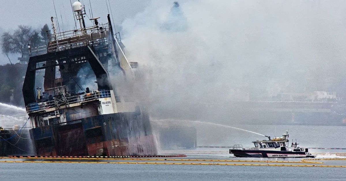 What we know about the fishing vessel fire in Tacoma | The Seattle Times