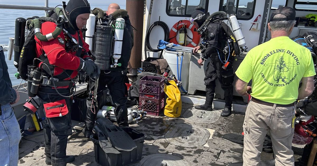 Wreckage of submarine found by divers in Long Island Sound | The ...